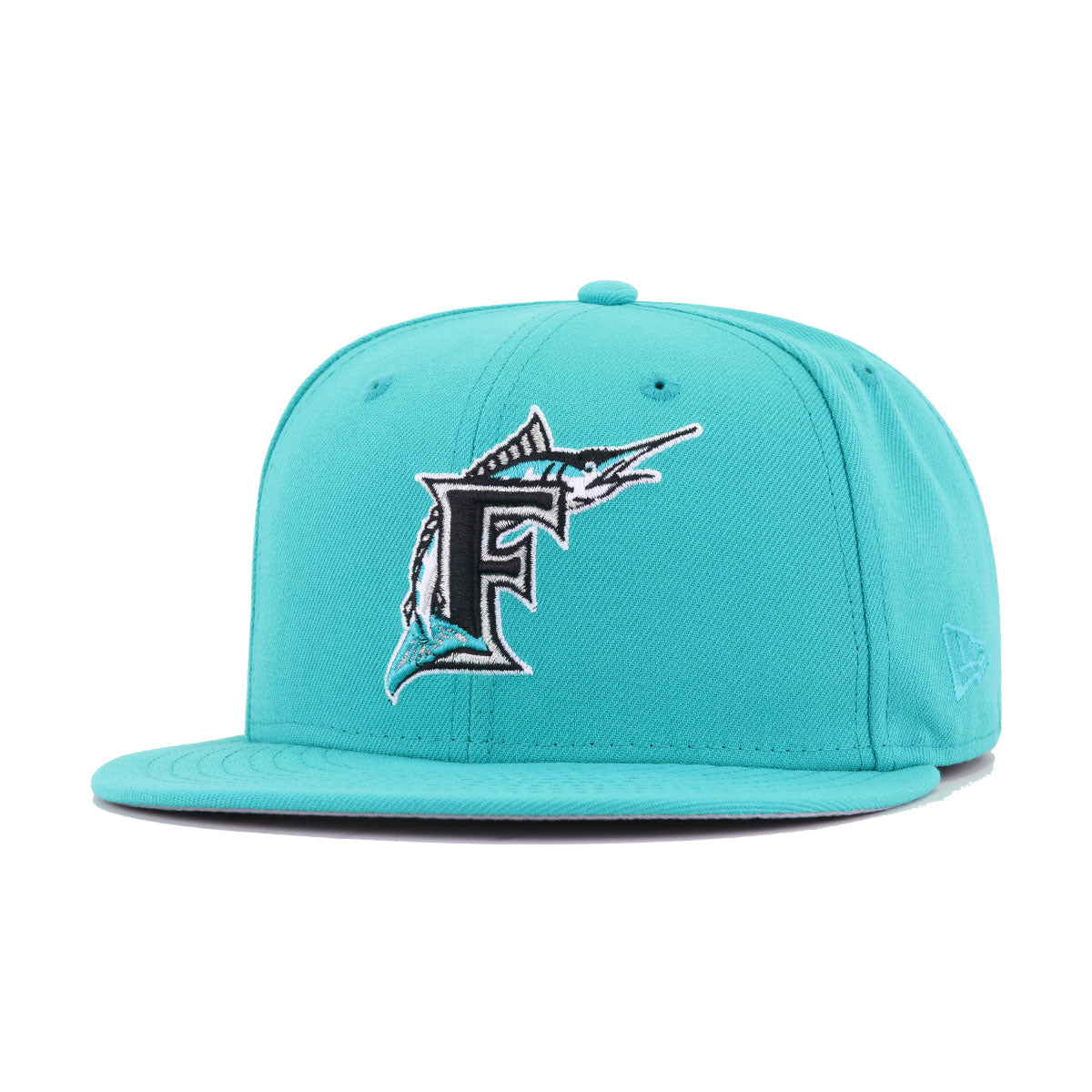 Florida Marlins Teal 1997 World Series New Era 59Fifty Fitted