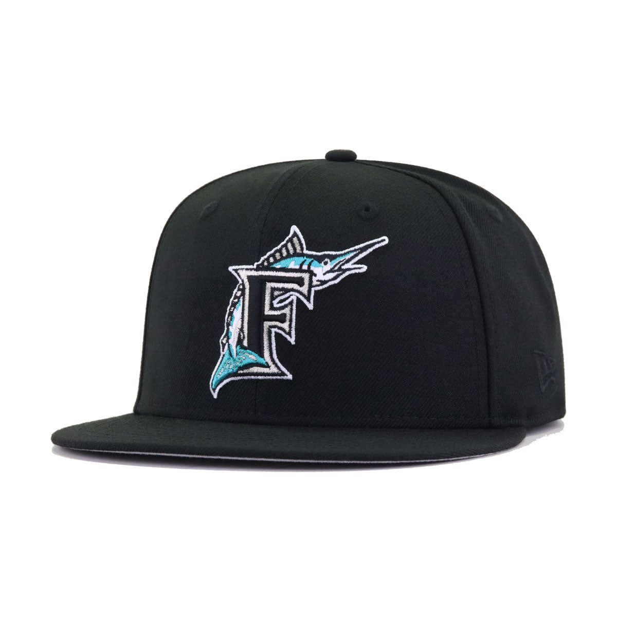 Florida Marlins Black New Era 9Fifty Snapback