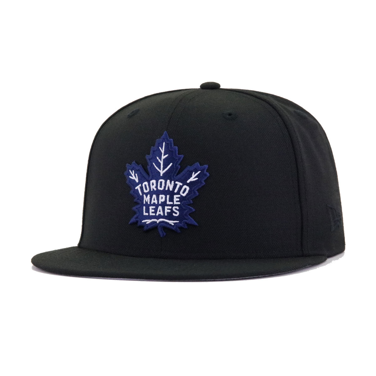 Toronto Maple Leafs Black New Era 59Fifty Fitted