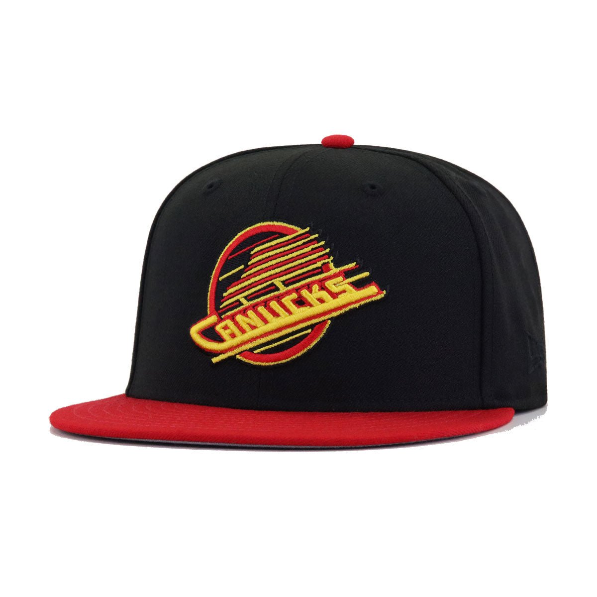 Vancouver Canucks Black Scarlet New Era 59Fifty Fitted