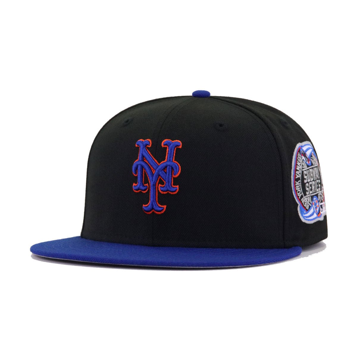 New York Mets Black Light Royal Blue Subway Series Cooperstown New Era